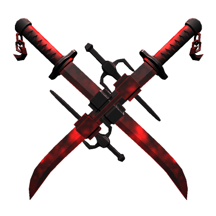 Crimson Night Ninja Swordpack | Roblox Item - Rolimon's