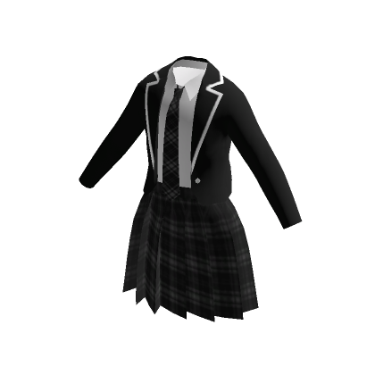 Anime School Dress - Black | Roblox Item - Rolimon's