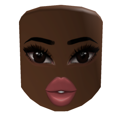Baddie Makeup Face Mask Dark Skin | Roblox Item - Rolimon's