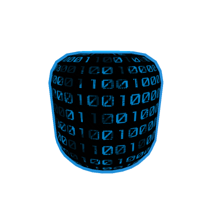 Light Blue Animated Hacker Head | Roblox Item - Rolimon's