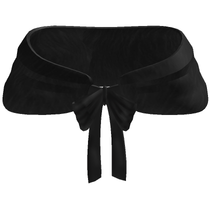 Black Fur Shawl Coat | Roblox Item - Rolimon's