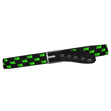 y2k Green Emo Scene Studded Belt 1.0 | Roblox Item - Rolimon's