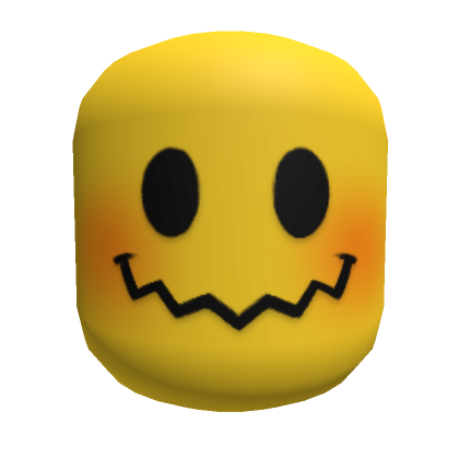 Jagged Smile Face Mask - Yellow | Roblox Item - Rolimon's
