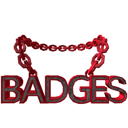 Ruby Badges Chain | Roblox Item - Rolimon's