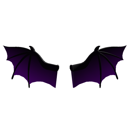 Purple Bat Back Wings | Roblox Item - Rolimon's