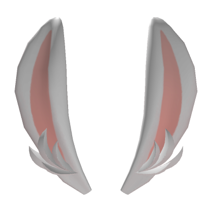 White Bunny Ears | Roblox Item - Rolimon's