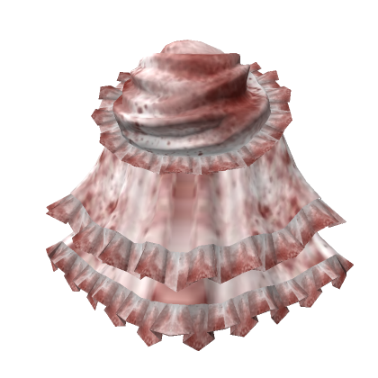 Rococo Back Bustle Bloody White | Roblox Item - Rolimon's