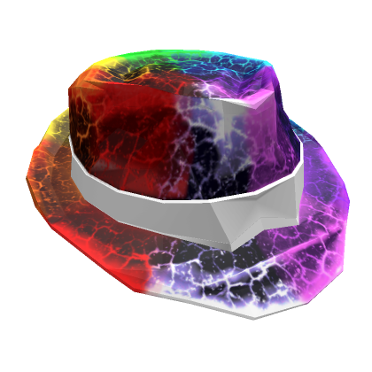 Rainbow Galaxy Fedora | Roblox Item - Rolimon's
