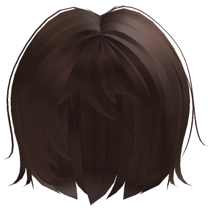 ୨୧ cute messy overgrown bangs brown | Roblox Item - Rolimon's