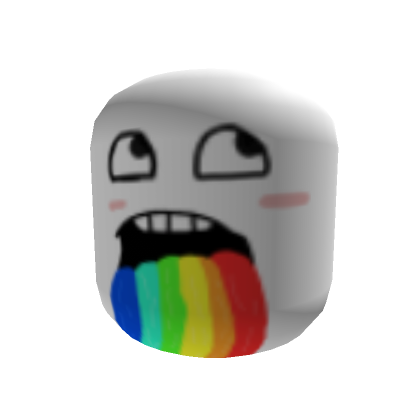 Face Vomiting Rainbows | Roblox Item - Rolimon's