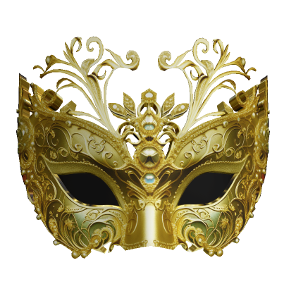 🎭 The Golden Mask 🎭 | Roblox Item - Rolimon's