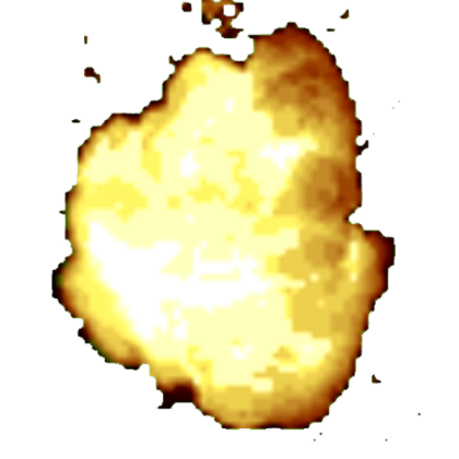 deltarune explosion