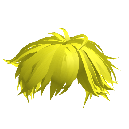 Messy Yellow Hair | Roblox Item - Rolimon's