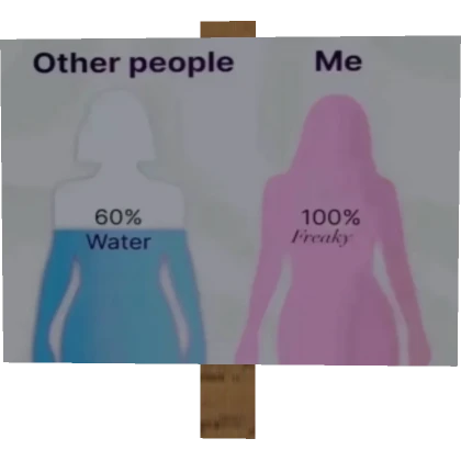 100% freaky sign | Roblox Item - Rolimon's