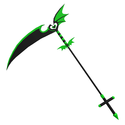 Kawaii Vampire Scythe Green | Roblox Item - Rolimon's