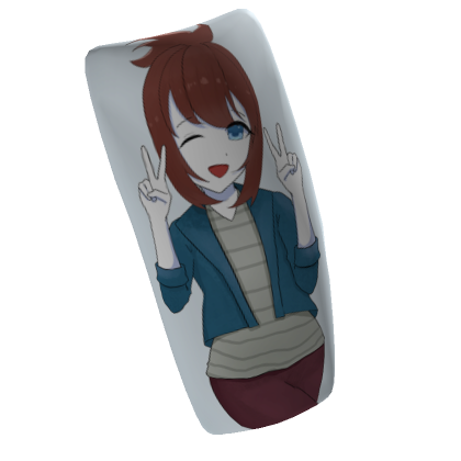 Bacon Girl Body Pillow | Roblox Item - Rolimon's