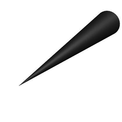 Long Pointy Black Nose | Roblox Item - Rolimon's