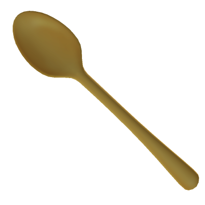 Comically Large Gold Spoon | Roblox Item - Rolimon's