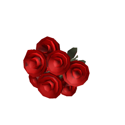 Holdable Red Flower Bouquet | Roblox Item - Rolimon's
