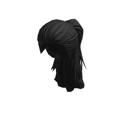 Queue de cheval - Noir - Roblox