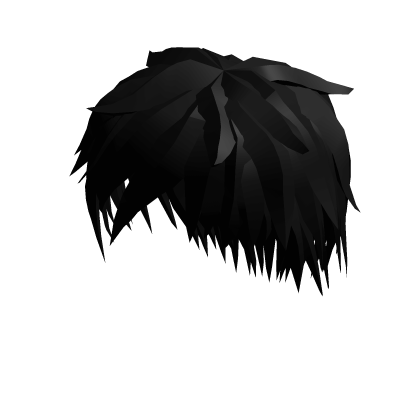 Anime Black Hair Ghoks | Roblox Item - Rolimon's