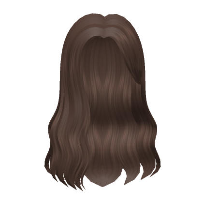 Wavy Long Brown Hair | Roblox Item - Rolimon's