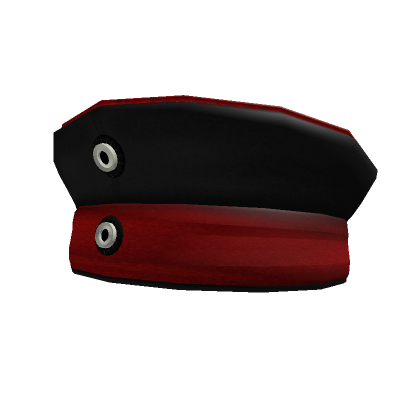Black and Red Soft Cap | Roblox Item - Rolimon's