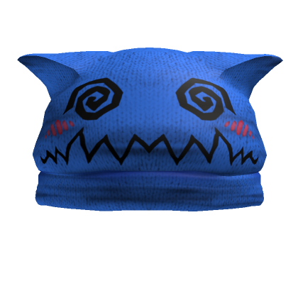 Cute Blue Monster Beanie | Roblox Item - Rolimon's