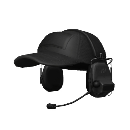 Black Tactical Gamer Headphone | Roblox Item - Rolimon's