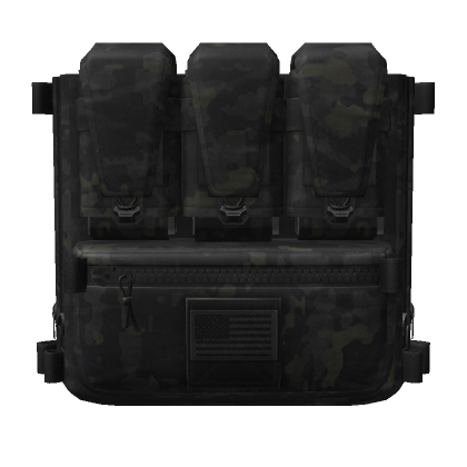 Black Mixpat Back Panel Pouches [US] | Roblox Item - Rolimon's