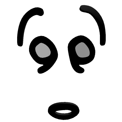 Mortified Face (3D) | Roblox Item - Rolimon's