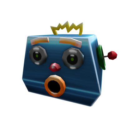 Shocked Retro Robot Head | Roblox Limited Item - Rolimon's