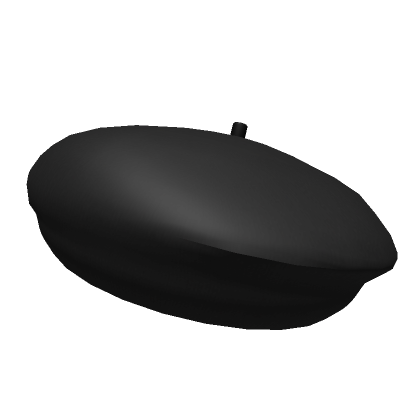 Black Soft Beret | Roblox Item - Rolimon's
