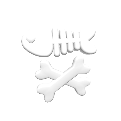 Fish Bone Hairclips | Roblox Item - Rolimon's