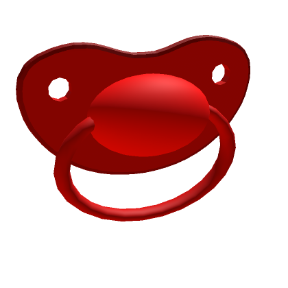 Red Pacifier | Roblox Item - Rolimon's