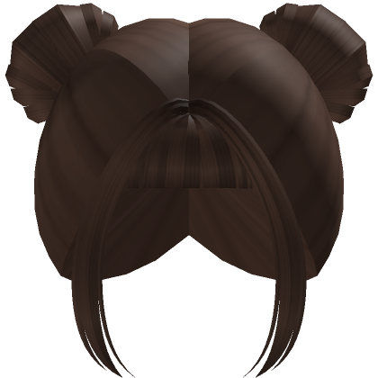Brown Buns Hair | Roblox Item - Rolimon's