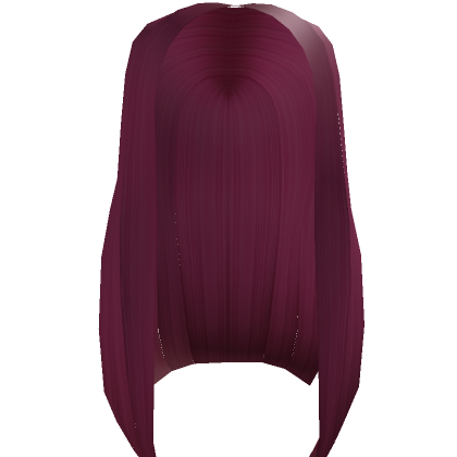 Fuchsia Pink Silk Press Wig | Roblox Item - Rolimon's