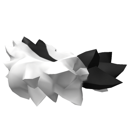 Monochrome Fox Neck Fluff | Roblox Item - Rolimon's