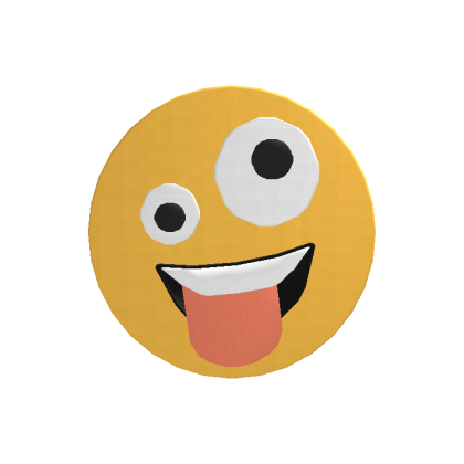 Zany Face Emoji Head - Roblox