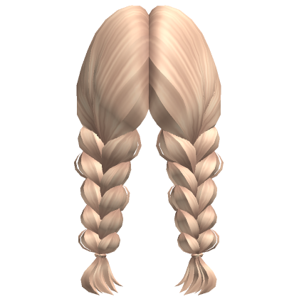 Double Braided Hair in Blonde | Roblox Item - Rolimon's