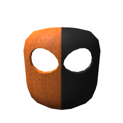 Ski Mask (Orange and Black) | Roblox Item - Rolimon's