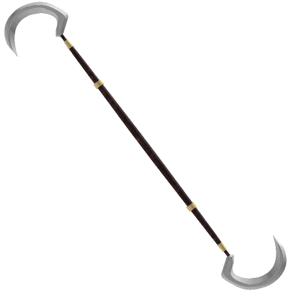 Twin-Bladed Sickle-Staff | Roblox Item - Rolimon's