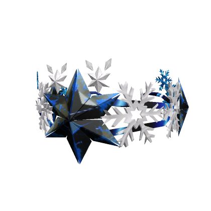 Winter Stars Snowflake Crown | Roblox Item - Rolimon's