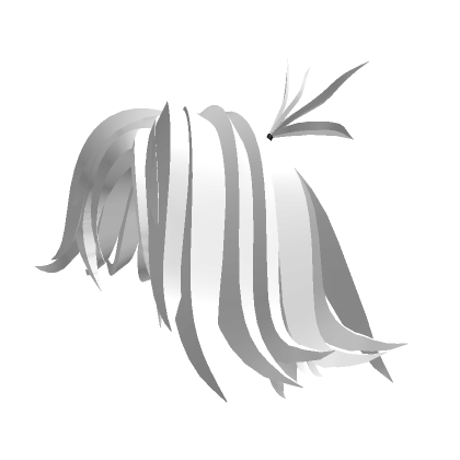 White Long Samurai Hair ♱ | Roblox Item - Rolimon's