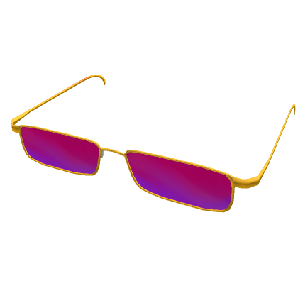luxury gold glasses | Roblox Item - Rolimon's