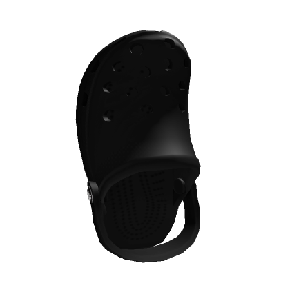 Croc Na Sua Cabeça - Preto - Roblox