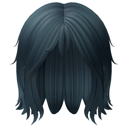 Cheap Ocean Blue Wolf Cut Hair | Roblox Item - Rolimon's