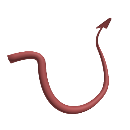 Demon Tail Red | Roblox Item - Rolimon's