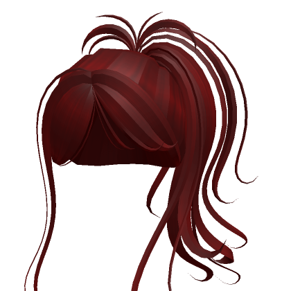 Beautiful Red Ponytail | Roblox Item - Rolimon's