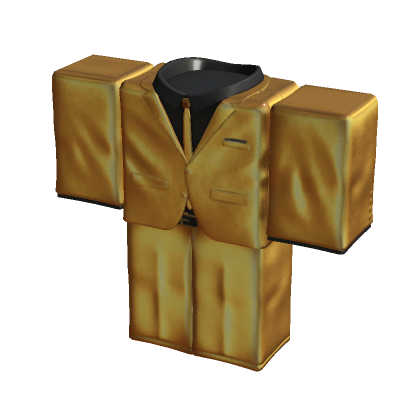 Terno Dourado 1.0 - Roblox